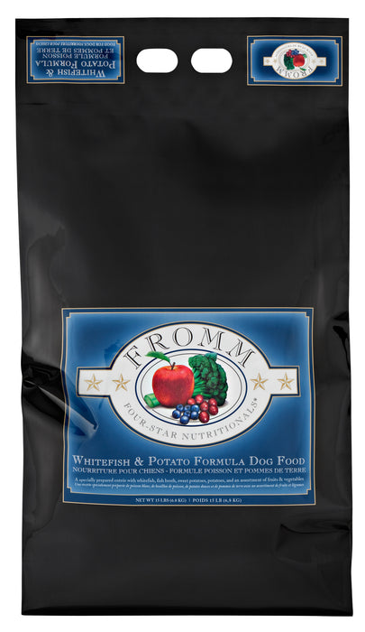 FROMM dry dog food. Fish and apple formula. Choice of formats. — toutoucan