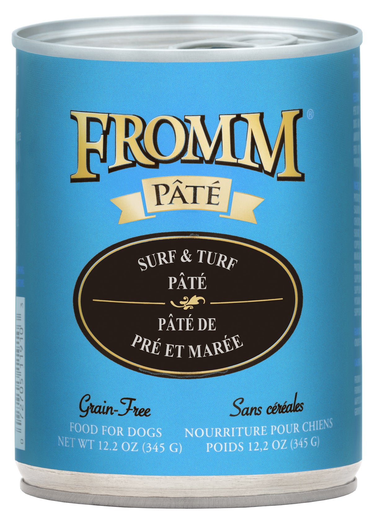FROMM canned dog food. Pre and tide pâté. 345g — toutoucan